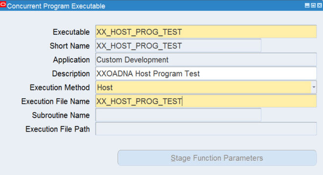 What Is Host Program How To Create Host Program And What Is Prog File Oracleappsdna